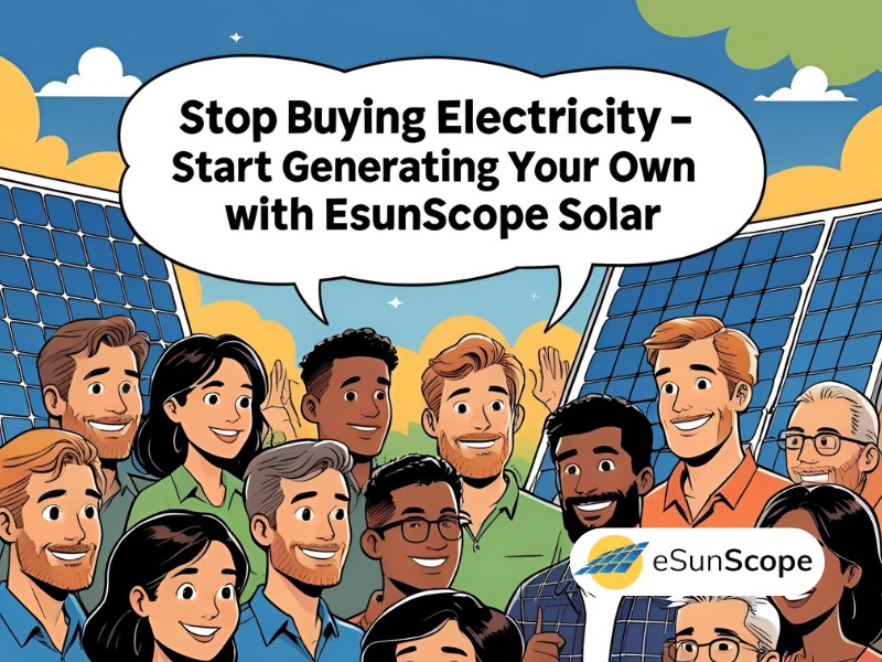 Solar Panel Installation In India | Save & Earn With ESunScope